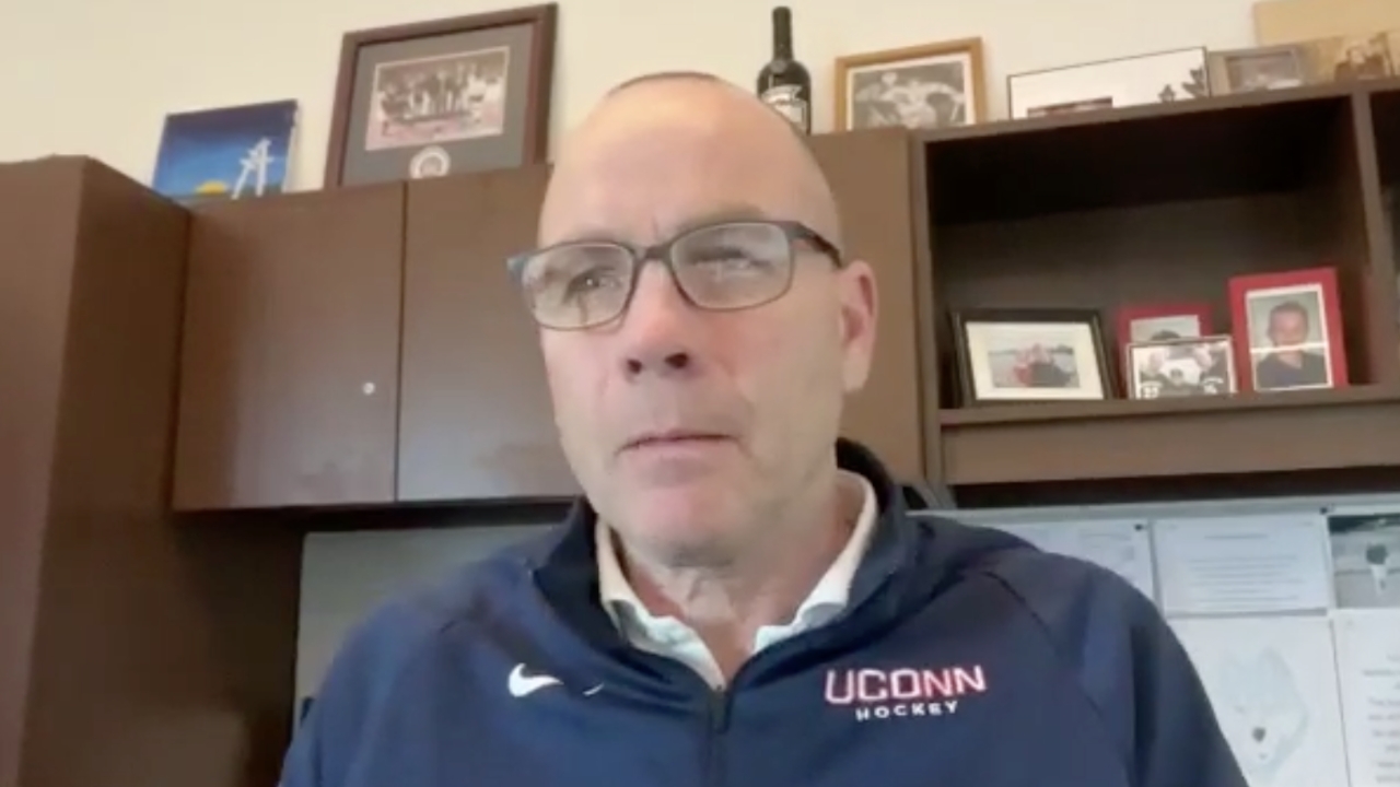 Coach Mike Cavanaugh Media Availability - Maine (2/19) | Storrs Central