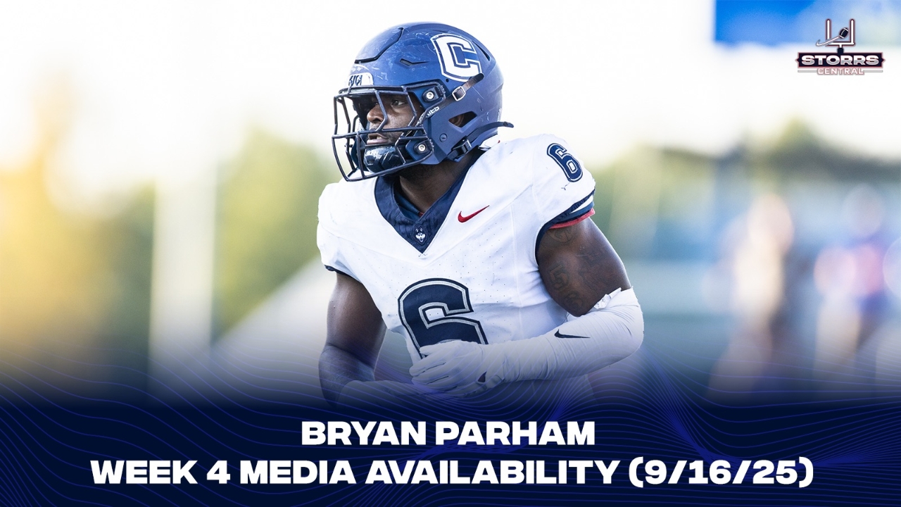 UConn Football Week 4 Media Availability - Mora, Parham & Murphy ...