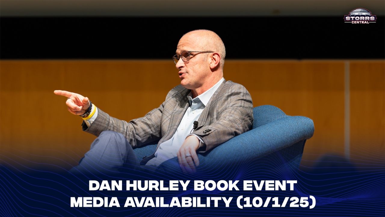 Dan Hurley Book Event Media Availability - 10.1.25 | Storrs Central