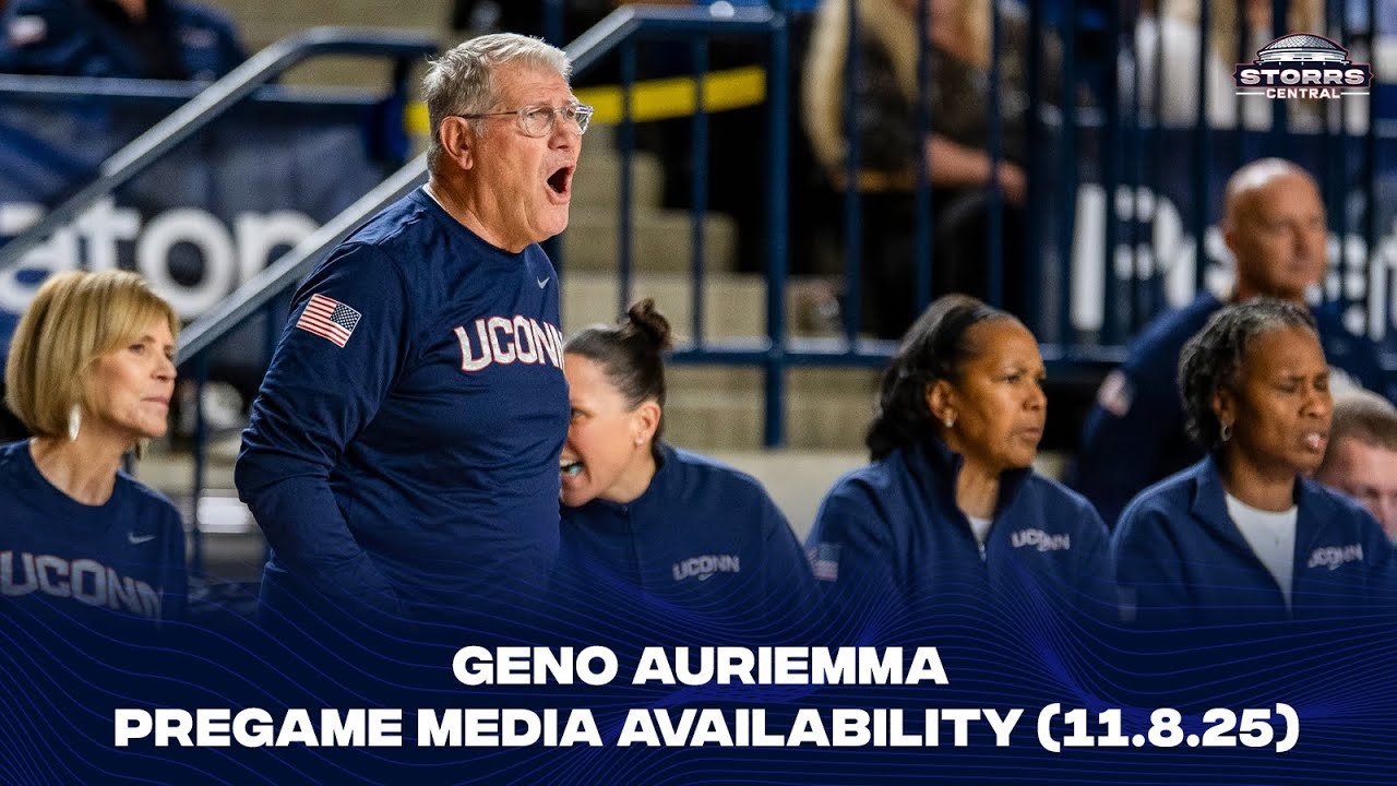 Geno Auriemma Media Availability - (11.8.25) | Storrs Central