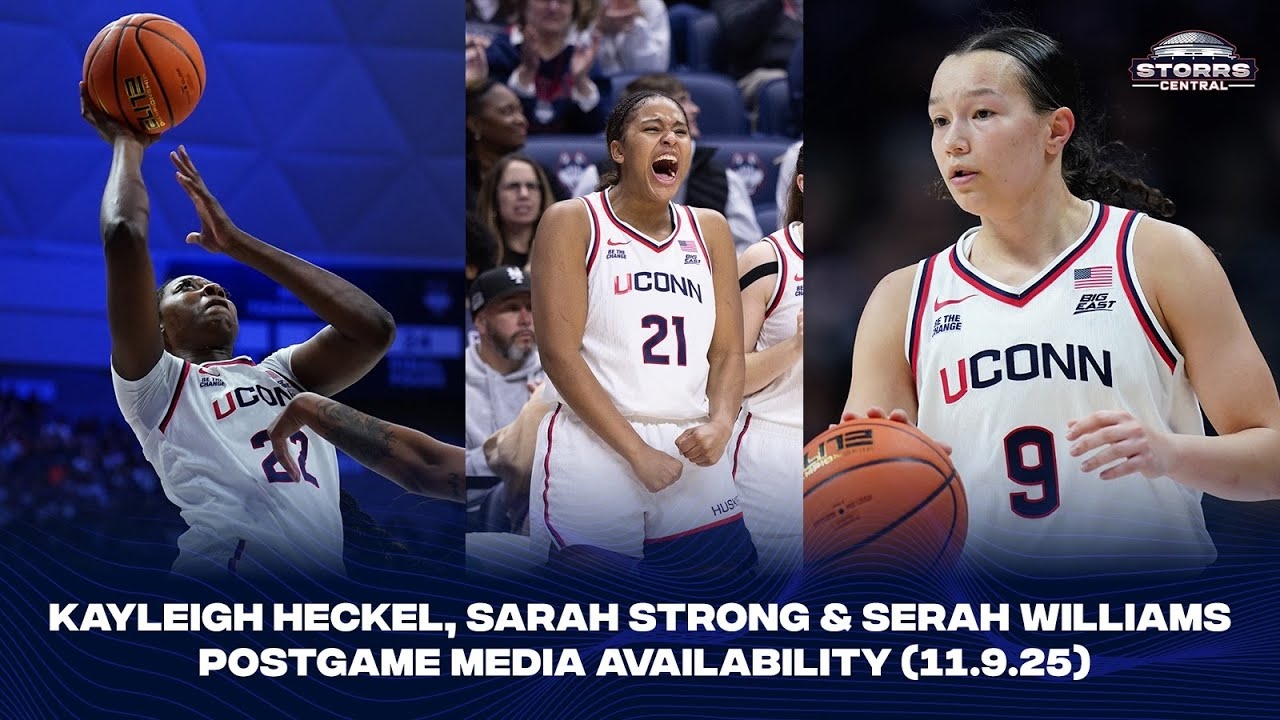 UConn WBB Postgame Media Availability - Florida State (11.9.25 ...