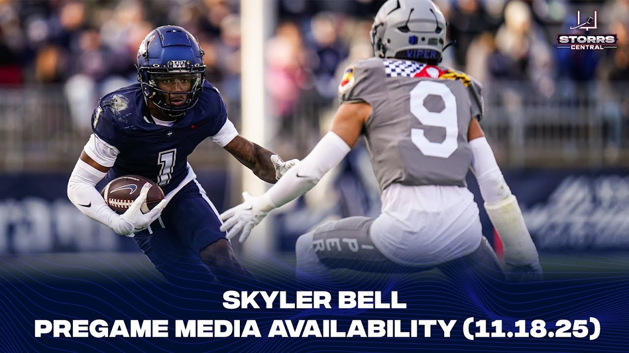 UConn Football Week 12 Media Availability - (Mora, Bell & Key) | Storrs ...