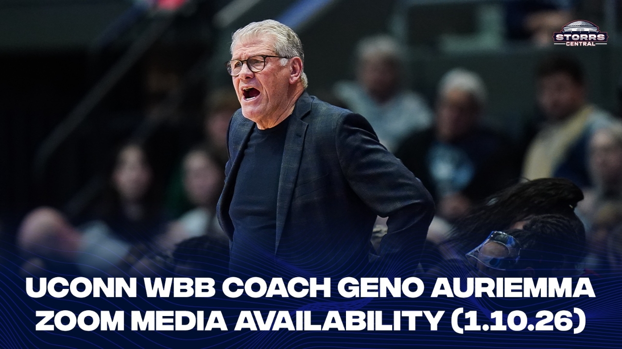 Geno Auriemma Pregame Media Availability - 1.10.26 (Creighton) | Storrs ...